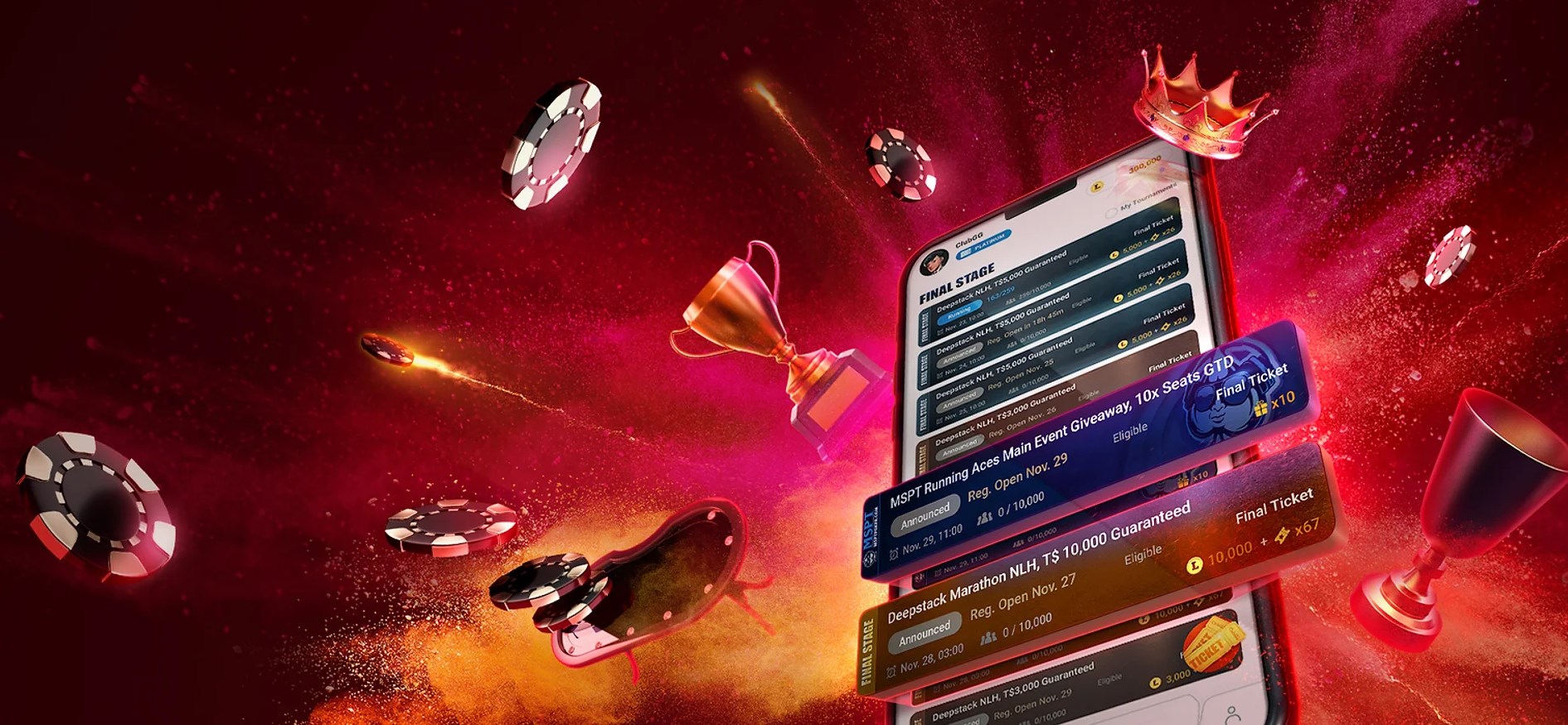 Play more tables with the updated converter for ClubGG